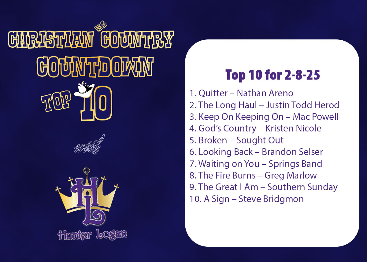 Weekly Top 10 | Christian Country Countdown